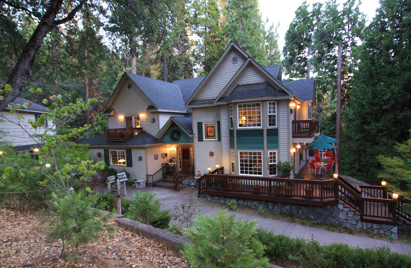 Stacked Caprese Salad with Asparagus from McCaffrey House Bed ...