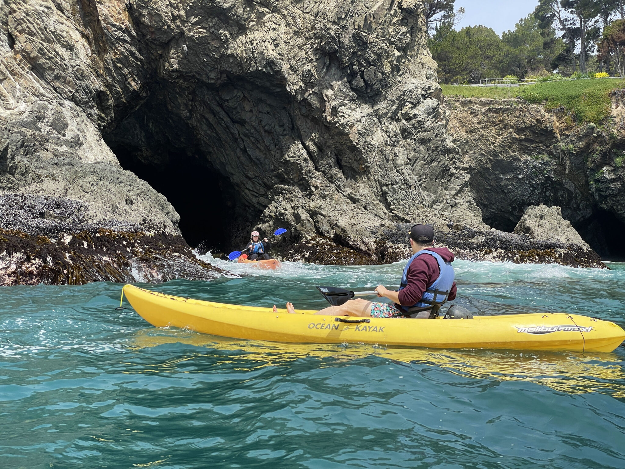 Paddling the Coves and Sea Caves of the Mendocino Coast | CABBI